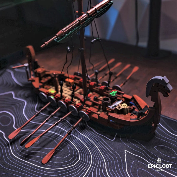 Drakkar Longship Model Building Kit - A Journey into Viking Histo ...