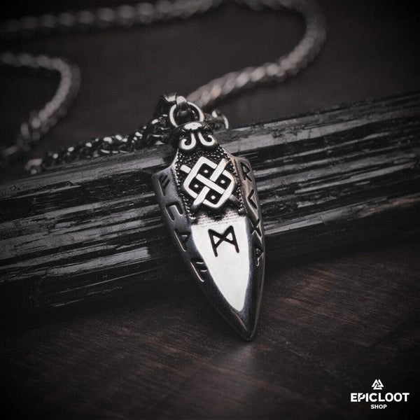 Gungnir Spear Runic Arrowhead Necklace – Epic Loot Shop